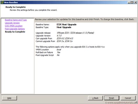 ESX Upgrade With VCenter Update Manager