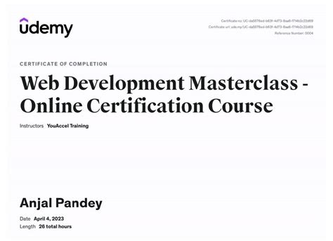 anjali pandey on linkedin my udemy web development certificate webdevelopment frontend…