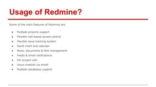 Redmine Meetup Ppt