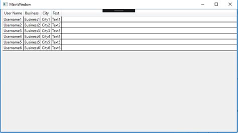 How To Add A Row To A Datagrid In Wpf Stack Overflow