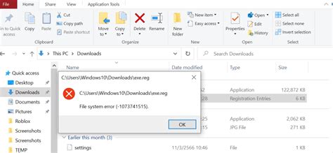 How To Solve File System Error 1073741515 Microsoft Community