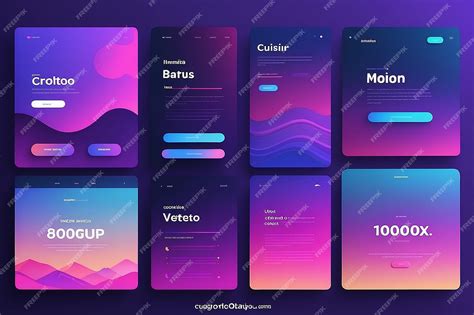 Premium Photo Gradient Uiux Background