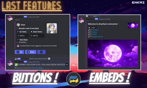 Be Your Dream Custom Discord Bot High Quality Developer By Enkai Fiverr