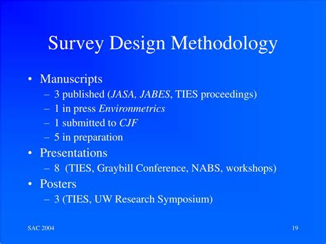 Ppt Design Based Model Assisted Survey Methodology For Aquatic Resources Powerpoint