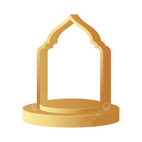 3d 골드 이슬람 테두리 벡터 국경 이슬람 국경 이슬람 황금 국경 Png 일러스트 및 벡터 에 대한 무료 다운로드 Pngtree