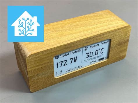 Home Assistant Remote Esp32 Epaper Display