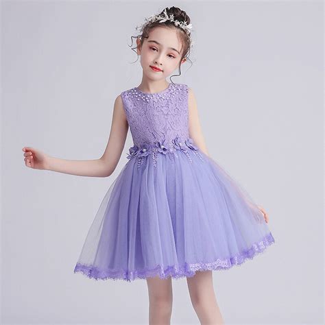 2023 여아용 얇은 명주 그물 드레스 신상 가운 Enfant Vestidos Ropa 가운 12 Ans