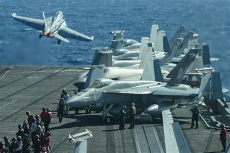 이란 공격 시 강력 보복 발언에 미국 항모 추가 배치 중동 긴장 고조