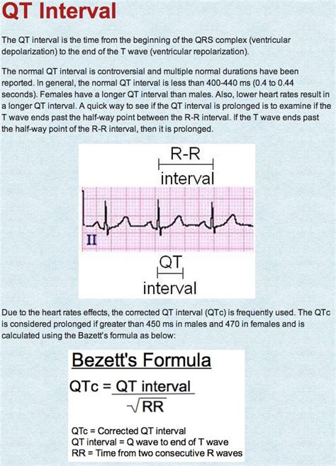Prolonged Qt Interval Corrected For Heart Rate During Long Qt Syndrome