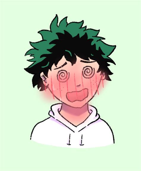Deku Blushing Wallpapers Wallpaper Cave