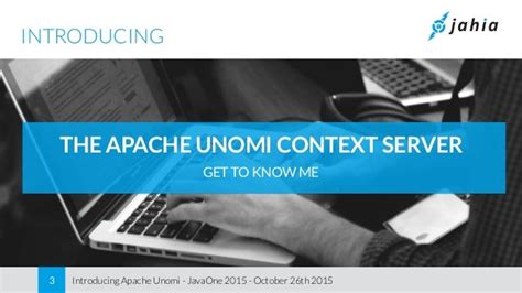 Introducing Apache Unomi Javaone 2015 Session