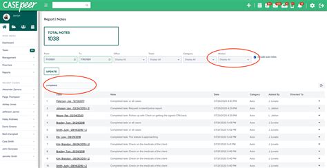 View Completed Tasks Casepeer