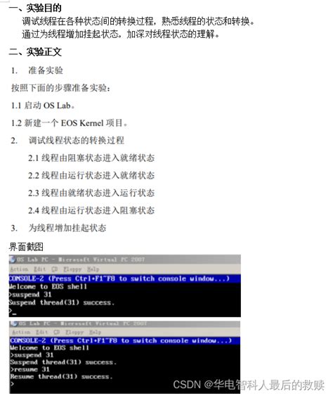 操作系统综合实验验优：oslab小型操作系统仿真实验（大大小小实验）操作系统资源分配仿真 Csdn博客