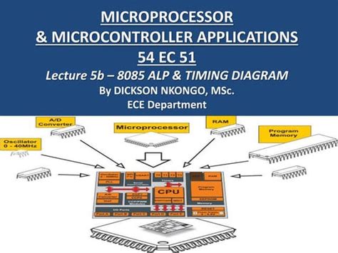 Timing Diagram Of Mvi Instruction Of 8085 Microprocessor Ppt