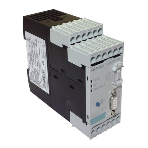 Siemens Simocode Pro V Manuals Manualslib