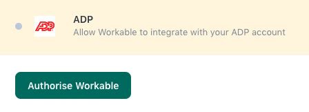 Integrating With Adp Workforce Now Workable Support