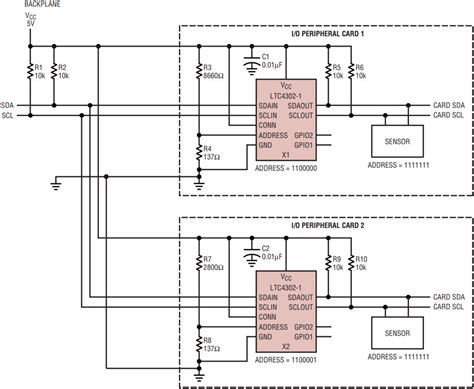 Addressable Bus Buffer Provides Capacitance Buffering Live Insertion And Nested Addressing In 2