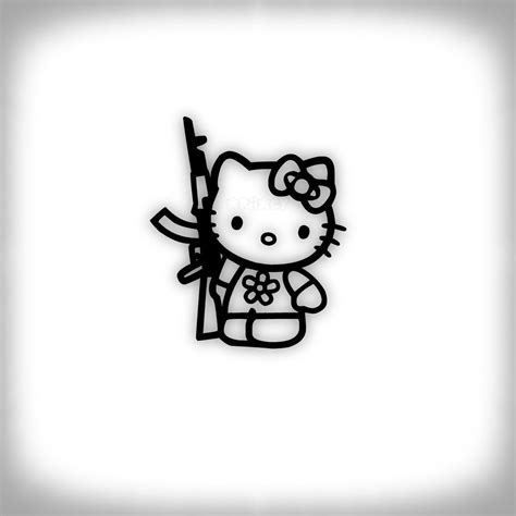 Эскиз хелло китти (много фото) - drawpics.ru
