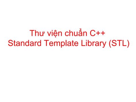 7 Stl C Ppt