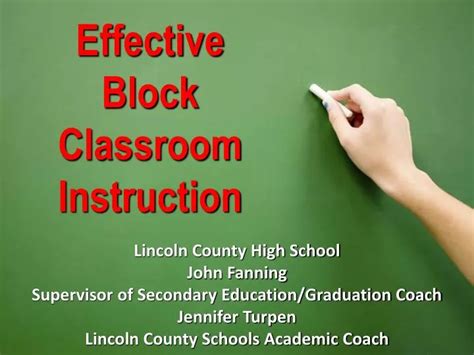 Ppt Effective Block Classroom Instruction Powerpoint Presentation