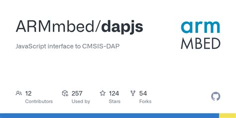 Github Armmbeddapjs Javascript Interface To Cmsis Dap