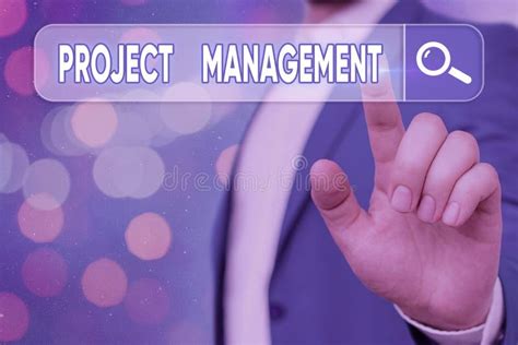 Text Sign Showing Project Management Conceptual Photo Application Process Skills To Achieve
