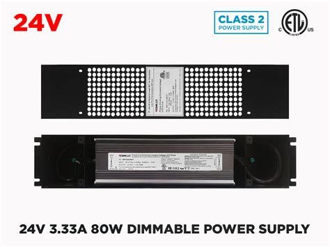 24v Universal Dimmable Led Driver 80w Led Montreal