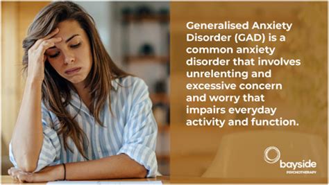 Generalised Anxiety Disorder Treatment Therapist Melbourne