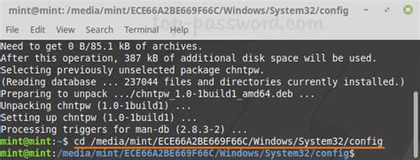 How To Bypass Windows Password With Linux Mint CD