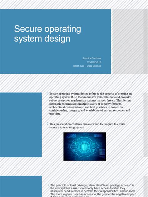 Secure Operating System Design Pdf Key Cryptography Public Key Cryptography