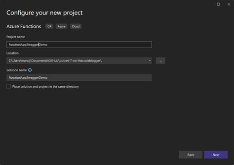 The Code Blogger Adding Swagger Page To Azure Functions Project