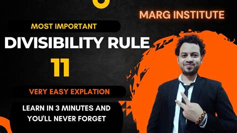 Divisibility Rule For 11 Division Tricks Class 6th To 12th