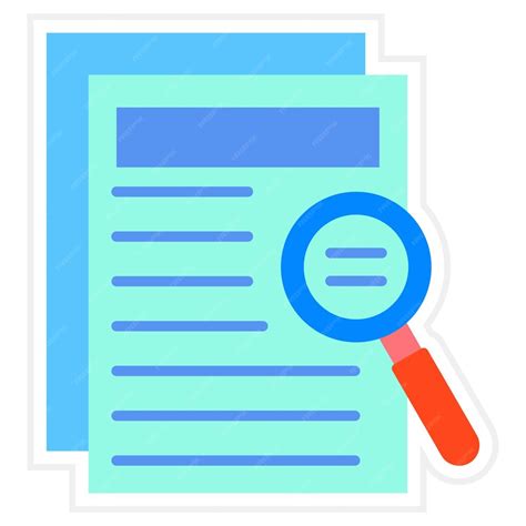 Premium Vector Investigation Icon