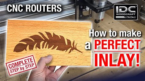 How To Make A PERFECT INLAY With A CNC Router Easy CNC Router Projects