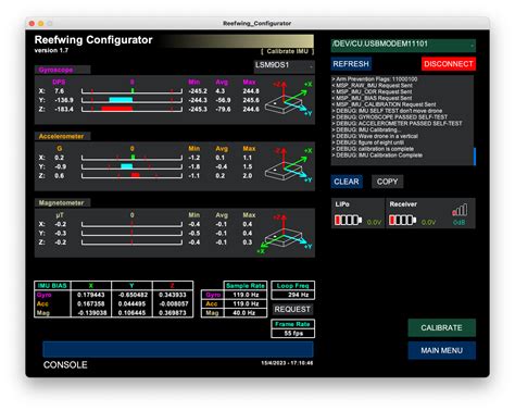 An Arduino Library For The X Imu3 Gui Imu Data 47 Off