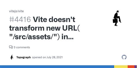Vite Doesnt Transform New Url Srcassets In Production Build · Issue 4416 · Vitejsvite