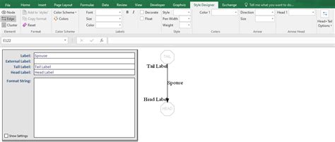 Adding Style Excel To Graphviz