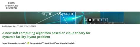 Mani Sharifi On Linkedin Our Paper Titled A New Soft Computing Algorithm Based On Cloud Theory