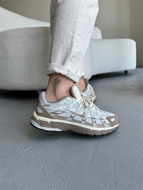 Nike P 6000 Beige White — ціна 2750 грн у каталозі Кросівки Купити жіночі речі за доступною