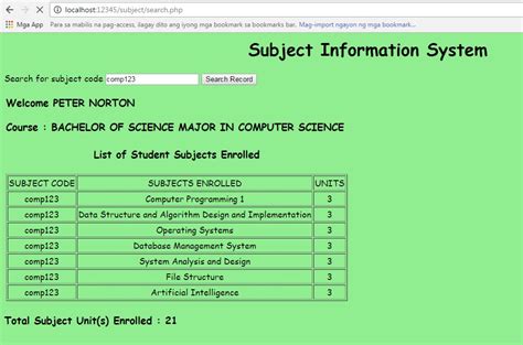 Free Programming Source Codes And Computer Programming Tutorials Babe Enrollment System In