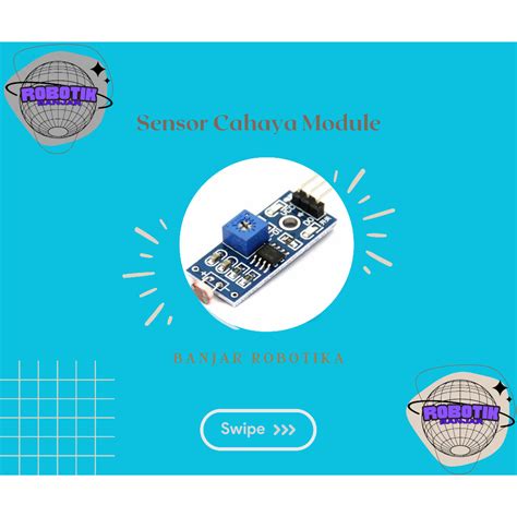 CAHAYA LDR Light Sensor Light Sensor Module Arduino Sensor Banjar
