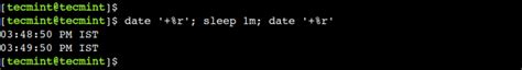 How To Use Sleep Command To Delay Linux Command Execution