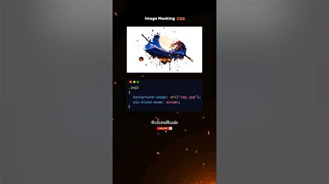 Image Masking Html Css Css3 Image Masking Coding Speed