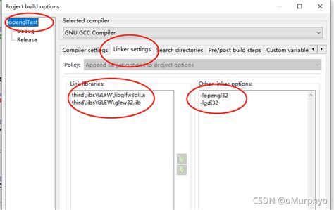 opengl codeblocksglfw glew环境设置 codeblocks glfw csdn博客