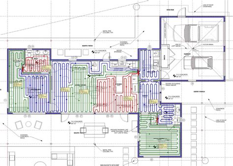 Radiant Heat Layout Design Ufh Design Layout And Low Temperature