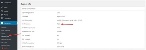 How To Check Php Version Essential Addons For Elementor