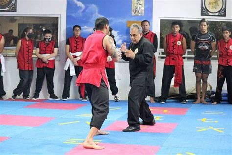 Con Intenso Y Emotivo Examen Kung Fu Jip Do Se Fortalece Con Tres