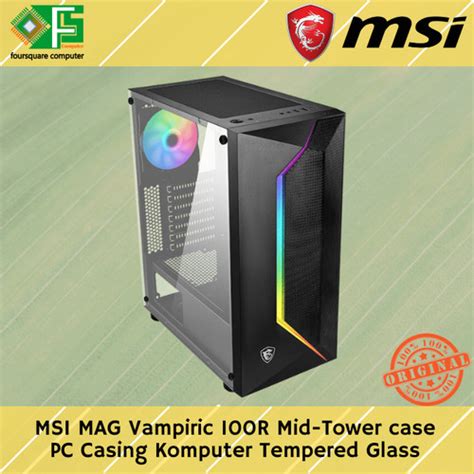 Jual Pc Casing Msi Mag Vampiric R Case Cpu Komputer Gaming Mid Tower Kota Bandung