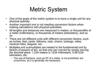 Metric Conversion Lab PPT