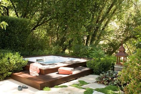 47 Irresistible Hot Tub Spa Designs For Your Backyard
